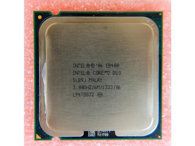 Refurbished: INTEL Slb9J Core 2 Duo E8400 3.0Ghz 6Mb L2 Cache 1333Mhz ...