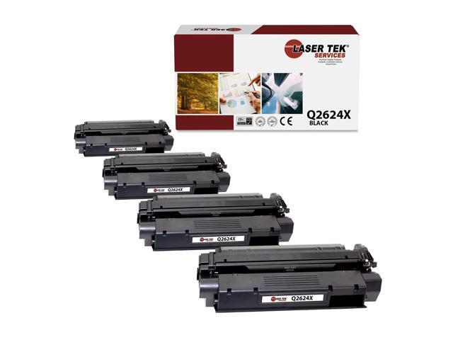 4Pk LTS 24A Q2624A Black Compatible for HP LaserJet 1150 Toner ...