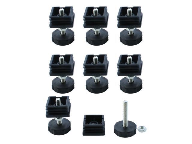 Leveling Feet 40 x 40mm Square Tube Insert Adjustable Leveler for Table ...