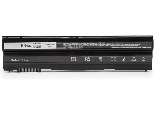 Hubei N3X1D 8858X T54FJ Laptop Battery Replacement for Dell Latitude ...