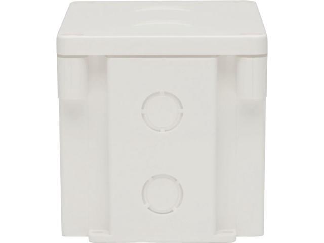 Tripp Lite Waterproof Cat5e / Cat6 Electrical Junction Box 2 Cutouts ...
