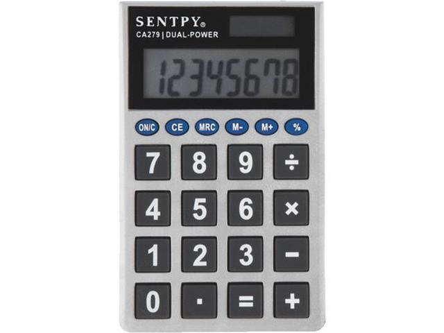 Sentry CA279 Jumbo-Key Pocket Calculator - Newegg.com