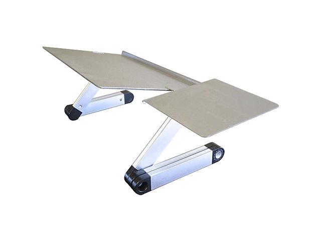 WorkEZ Keyboard and Mouse Tray ergonomic on-desk riser stand adjustable ...