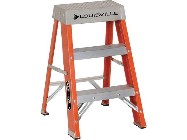 Davidson Ladder - FS1502 - Fiberglass Heavy Duty Step Ladder, 28 3/8, 2 ...