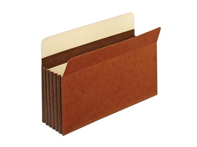 Staples 5-1/4" Heavy-Duty Expanding Pockets Legal Size Brown 10/BX ...