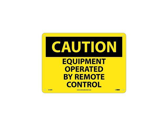 National Marker Caution Equipment Operated By Remote Control 10X14 ...