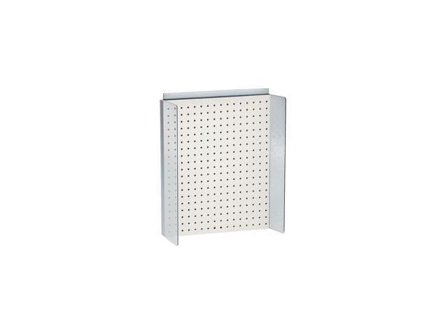 Azar Displays 16" x 20.25" Pegboard Powerwing Display White 700357-WHT ...