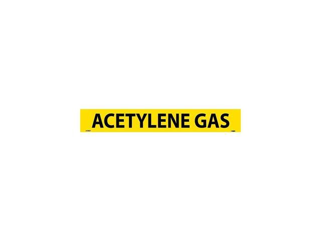 National Marker Pipemarker; Adhesive Vinyl Acetylene Gas 2" x 14" 1 1/4 ...