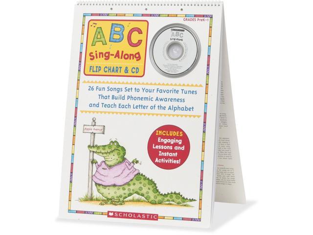 Scholastic Sing-A-Long Flip Chart w/CD ABC GR PreK-1 0439784395 ...