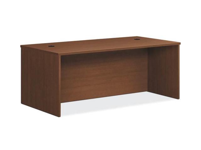HON Foundation Desk Shell 72"W x 36"D x 29"H Shaker Cherry Finish ...