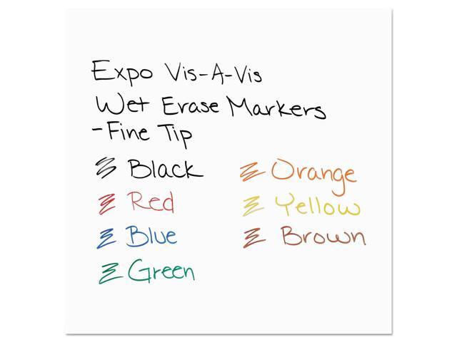 Expo Vis-à-Vis Wet Erase Overhead Transparency Marker Fine Marker Point ...