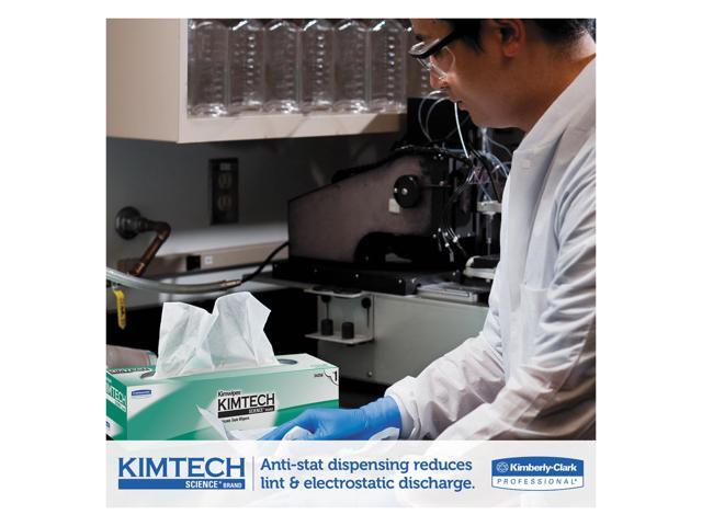 Kimtech* KIMWIPES Tissue 14 7/10 x 16 3/5 140/Box 15 Boxes/Carton ...