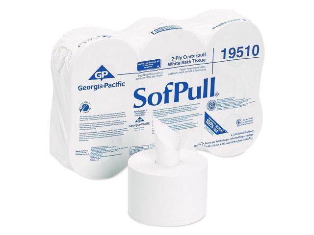 SofPull High Capacity Center Pull Tissue 1000 Sheets/Roll 6 Rolls ...