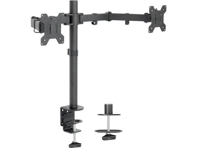 VIVO Dual LCD Monitor Desk Mount Stand Heavy Duty Fully Adjustable Fits ...