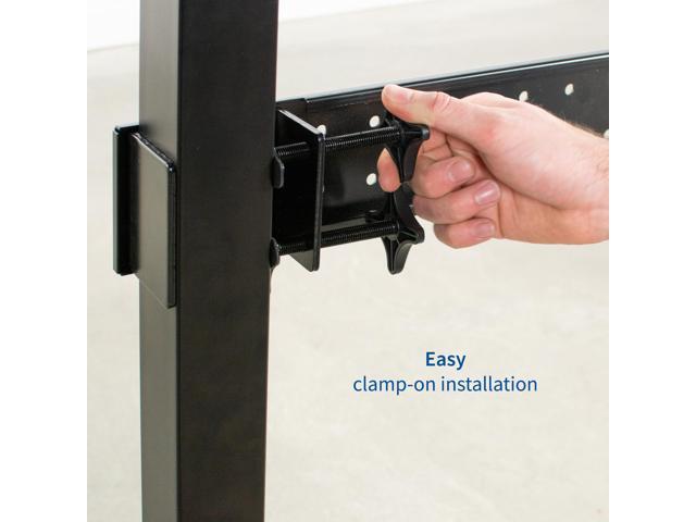 VIVO Universal Steel Clamp-on Desk Stabilizer Bar, 36" to 61.6" Bracket ...