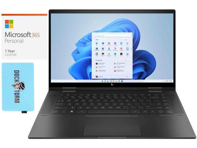 HP ENVY x360 15-ey00 Home & Business 2-in-1 Laptop (AMD Ryzen 5 5625U 6 ...