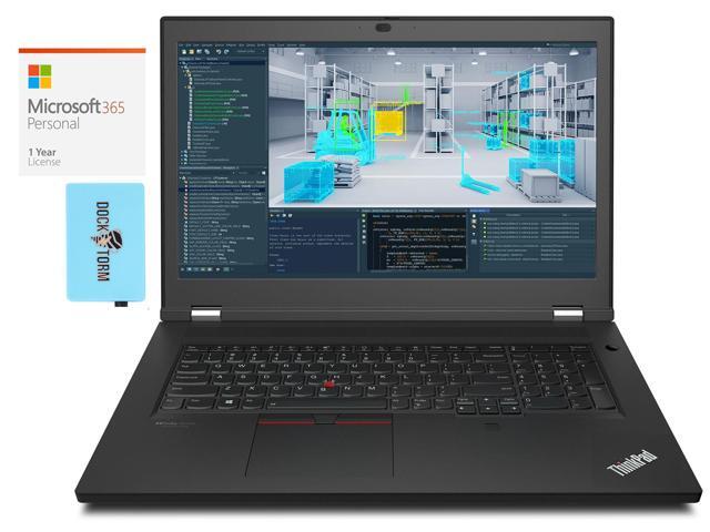 Lenovo ThinkPad P17 Gen 2 Workstation Laptop (Intel i7-11800H 8-Core ...