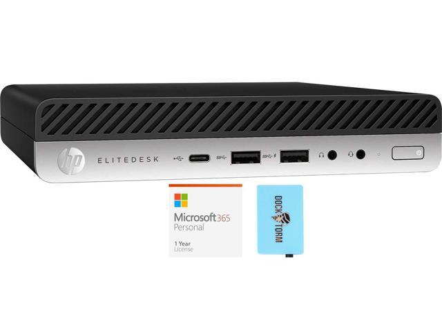 HP EliteDesk 800 G4 Home & Business Mini Desktop (Intel i5-8600 6-Core ...