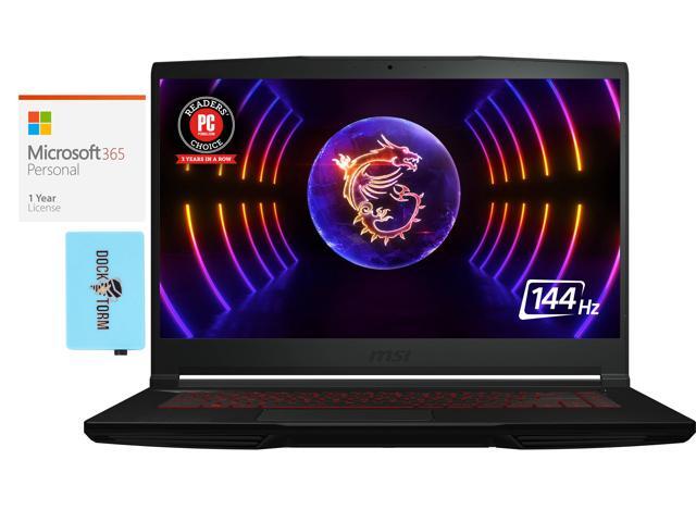 MSI GF63 12VE-066US Gaming Laptop (Intel i7-12650H 10-Core, 15.6" 144 ...