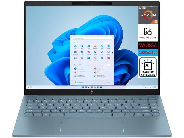 HP Pavilion Plus 14 Moonlight Blue Laptop 14.0" WUXGA Display (AMD ...