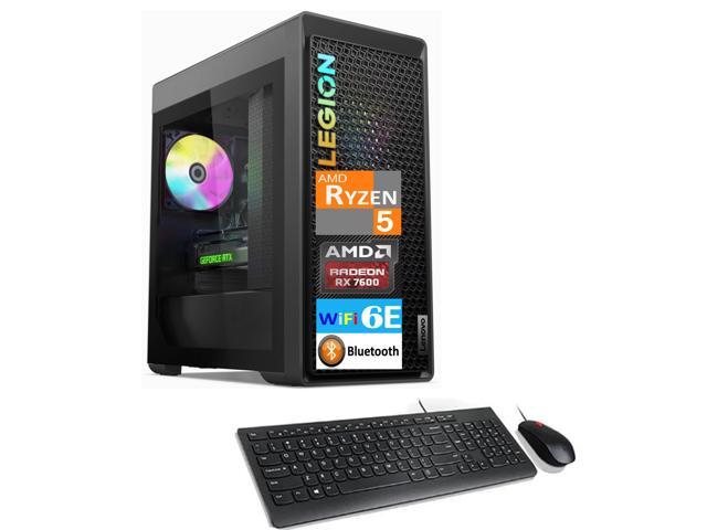 Lenovo Legion Tower 5 Gen 8 Gaming Desktop PC (AMD Ryzen 5 7600, Radeon ...