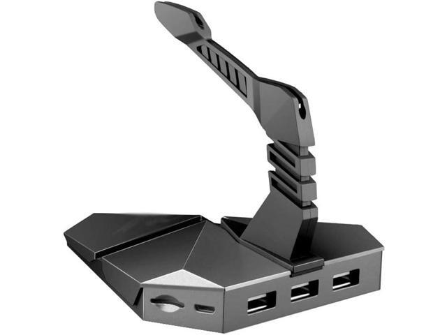 LED Light 3-Port Bungee USB Hub Splitter SD Card Reader Mouse Clamp USB ...