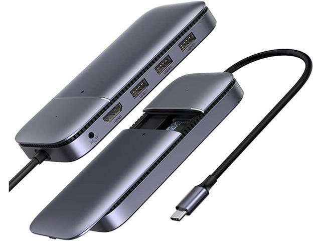 USB C HUB USB Type C 3.1 to M.2 B-Key HDMI 4K 60Hz USB 3.1 10Gbps USB C ...