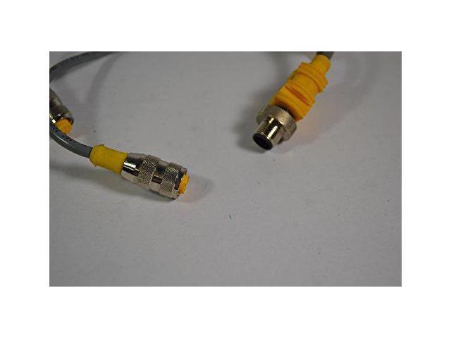 Turck VBRS-4.4-2RK4T-0.3/0.3/S857 Branch Molded Splitter 250VAC 4A ...