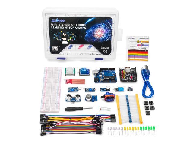Osoyoo Wifi Internet Of Things Learning Kit For Arduino Include Esp8266 Wifi Shiled Smart
