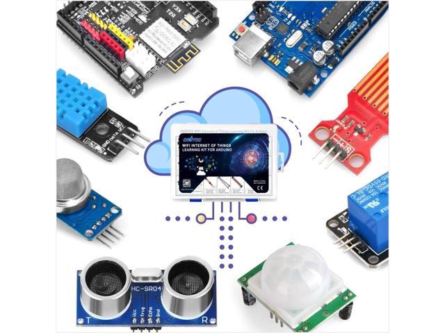Osoyoo Wifi Internet Of Things Learning Kit For Arduino Include Esp8266 Wifi Shiled Smart