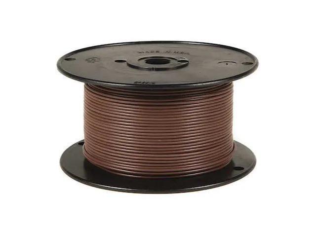 GROTE 87-9001 Primary Wire, GPT, 18 AWG, 1C C, Brown, PVC, Stranded ...