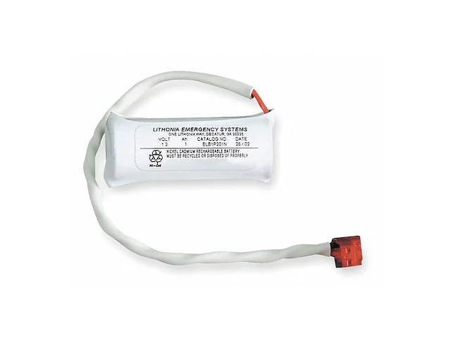 LITHONIA LIGHTING ELB 1P201N2 Battery,Nickel Cadmium,1.2V,1mAh - Newegg.com