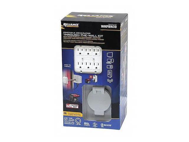 Reliance Power Inlet Box,L14-30 NEMA,Plastic WKPBN30 - Newegg.com