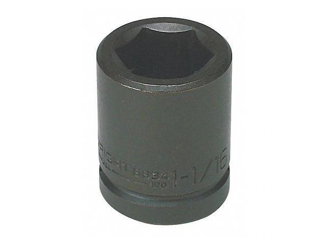 WRIGHT TOOL 6842 3/4 in Drive Impact Socket Standard Socket, black ...