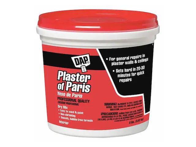 DAP 10310 Plaster of Paris, 8 lb, Bag, White, Plaster of Paris - Newegg.com