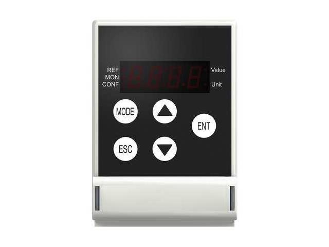 SCHNEIDER ELECTRIC VW3A1006 Remote Keypad, IP54, Fixed, ATV12, Altivar ...