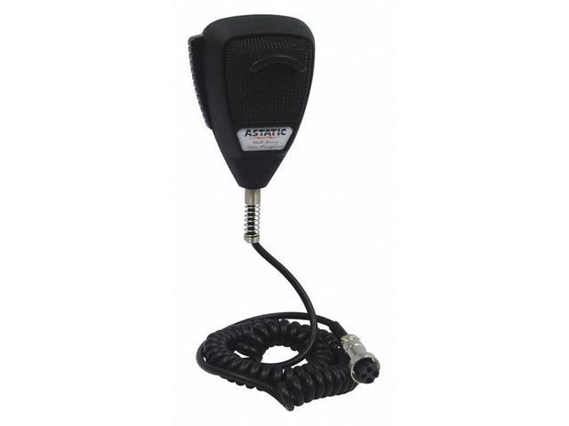 ASTATIC TM 30210002 636L NOISE CANCELING 4-PIN CB MICROPHONE RUBBERIZED ...