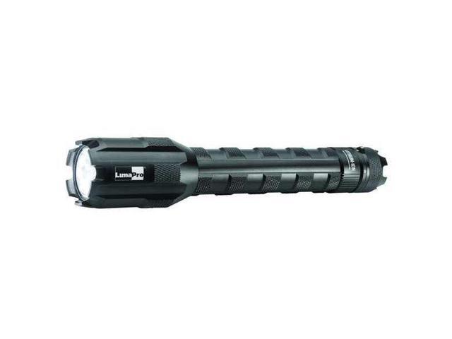 LUMAPRO 49XX92 Black Rechargeable LED Handheld Flashlight, CR18650 ...