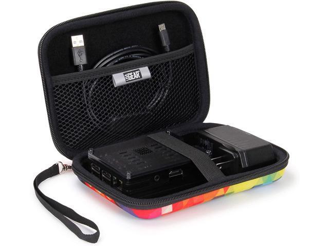 USA Gear Portable Raspberry Pi 3 Travel Case - Protective Carrying Case ...