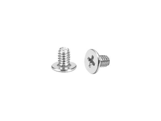 M2 x 4mm Laptop Notebook Computer Screws Phillips Head Screw Silver ...
