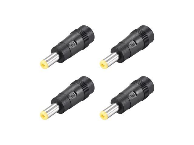 4pcs DC Power Adapter,Female 5.5mmx2.1mm to 5.5mmx1.7mm Male Plug Tips ...