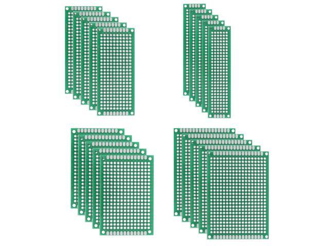 Double-Sided PCB Board Printed Circuit Boards Kit (4 Sizes 4x6 5x7 3x7 ...