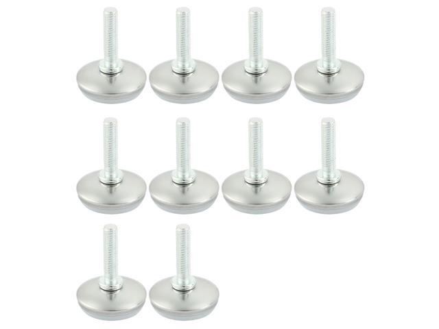 Unique Bargains Adjustable Screw On Threaded M6 x 25mm Metal Rod ...