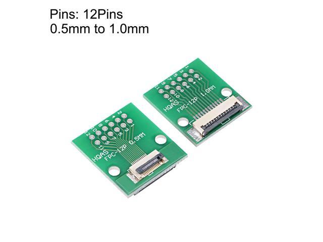 FFC FPC 12 Pin 0.5mm Pitch to DIP 1.0mm PCB Converter Board Couple Extend Adapter - Newegg.com