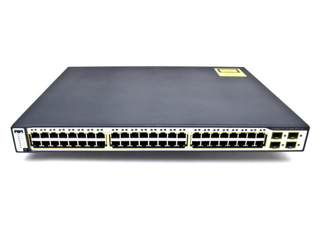 Cisco 3750 Series 48 Port PoE Switch, WS-C3750-48PS-E - Newegg.com