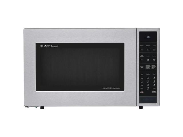 Sharp SMC1585BS 1.5 Cu. Ft. 900W Stainless Countertop Convection ...