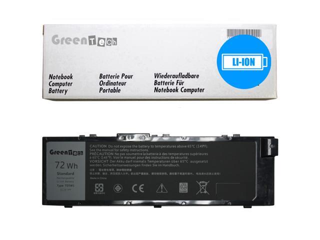 GREENTECH T05W1 BATTERY FOR PRECISION 7510 7520 7710 7720 72WHR 451 ...