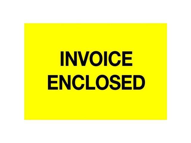 2" x 3" Invoice Enclosed Labels (500 per Roll) - Newegg.com