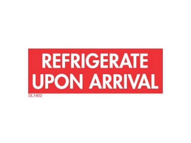 1-1/2" x 4" Refrigerate Upon Arrival Labels (500 per Roll) - Newegg.com
