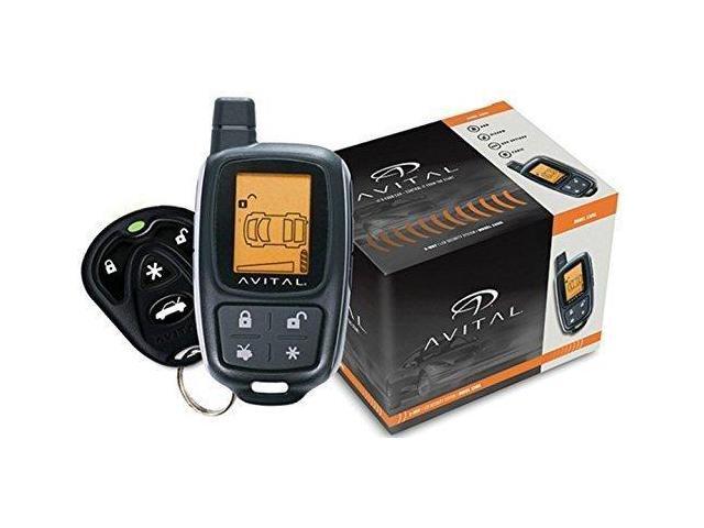Avital 3305L 3305L Responder 2-Way Security System with 4-Button LCD ...